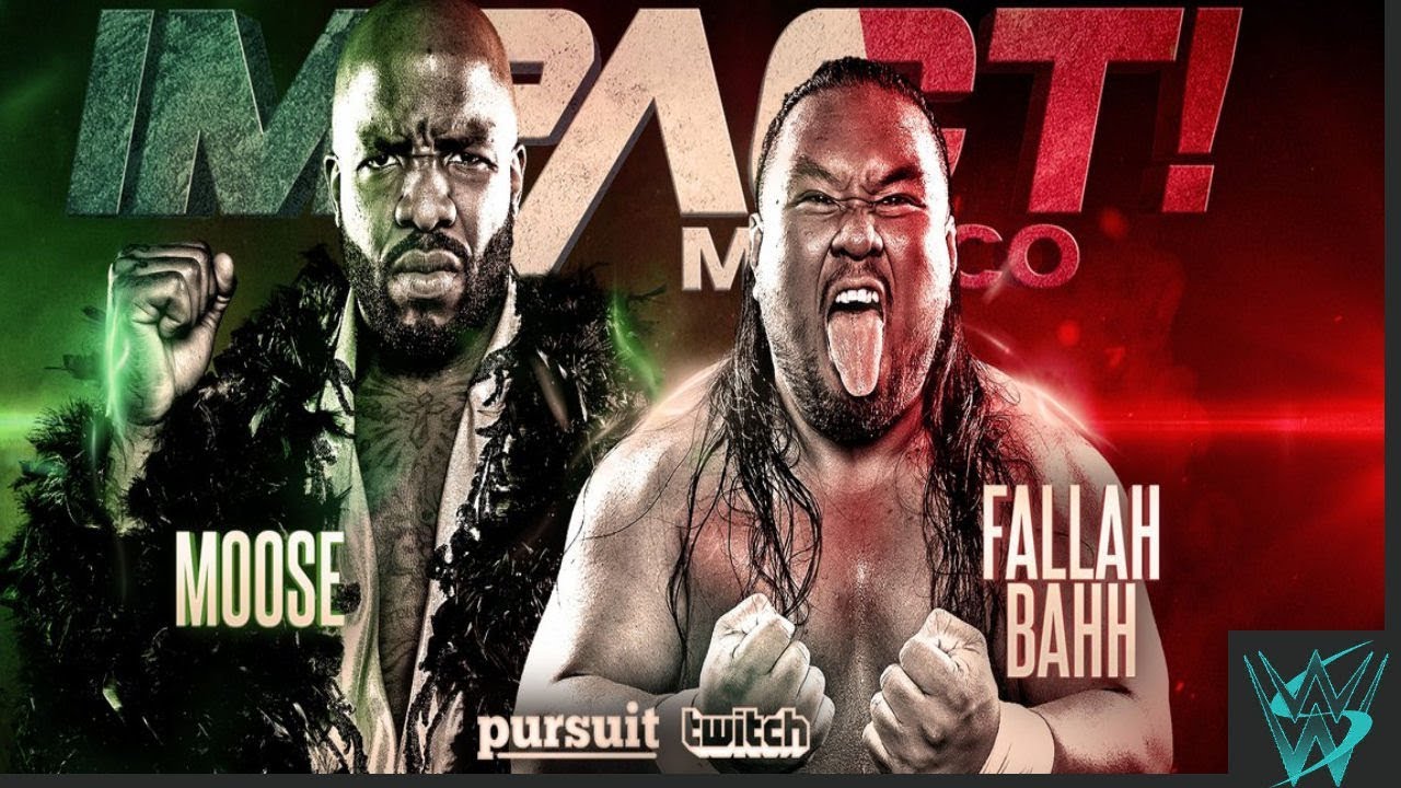 Impact Wrestling Moose vs. Fallah Bahh!! - YouTube