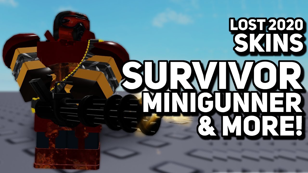 The Lost 2020 Skins | Survivor Minigunner | OG Gold Mini & More ...