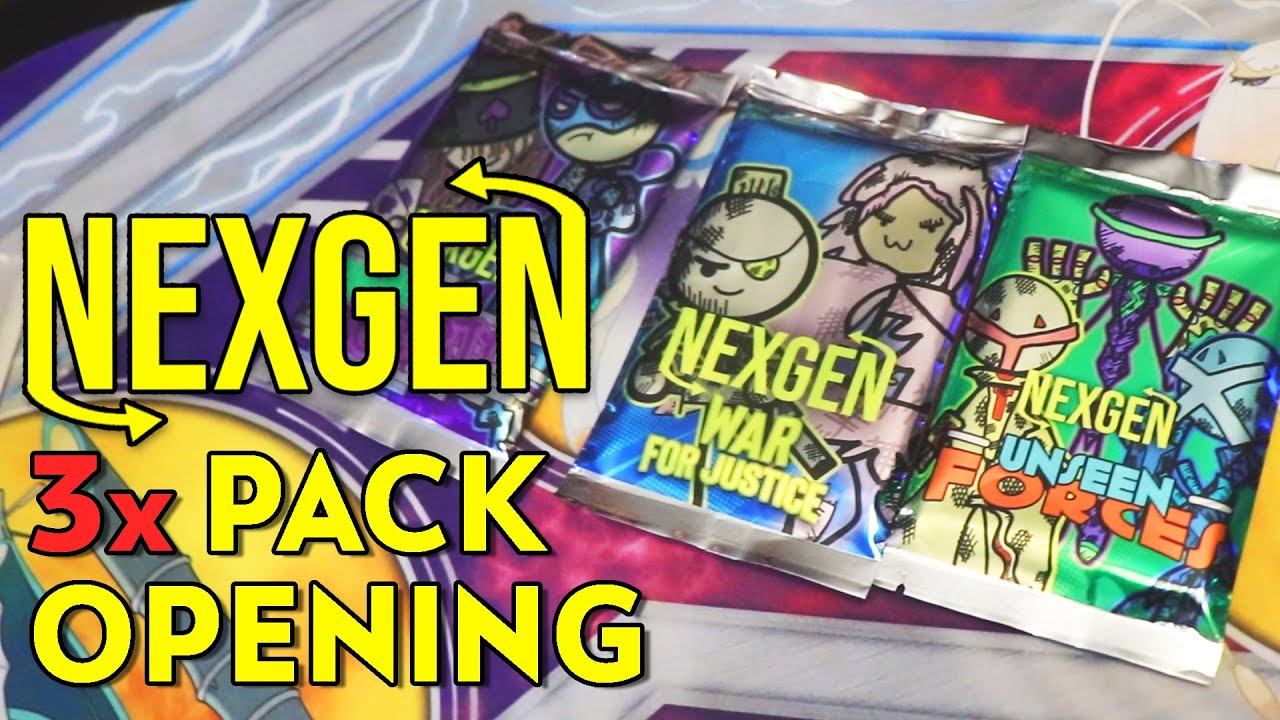NEXGEN TCG - Opening A Pack from ALL 3 Sets Released - YouTube