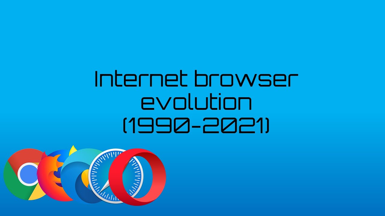 Internet browser evolution - YouTube