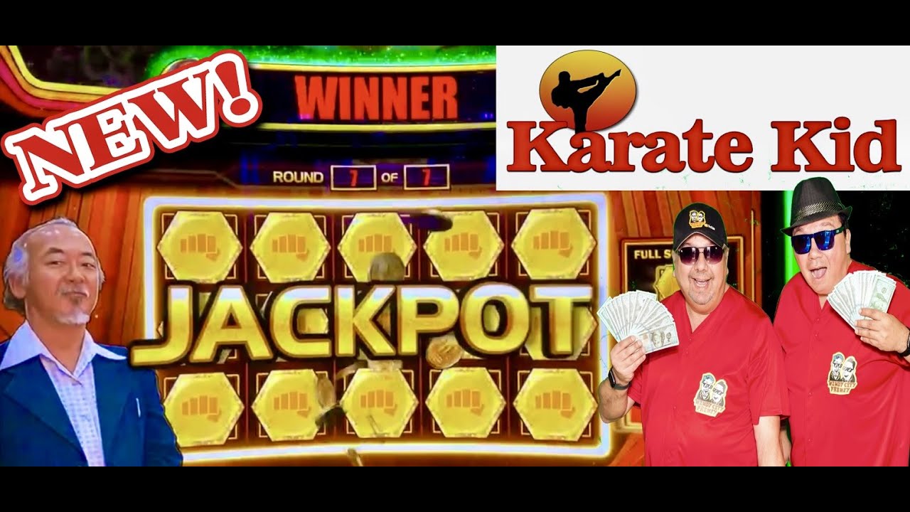 KARATE KID SLOT★JACKPOT WIN! FIRST SPIN BONUS WITH EXTRA SPINS! FOUR ...