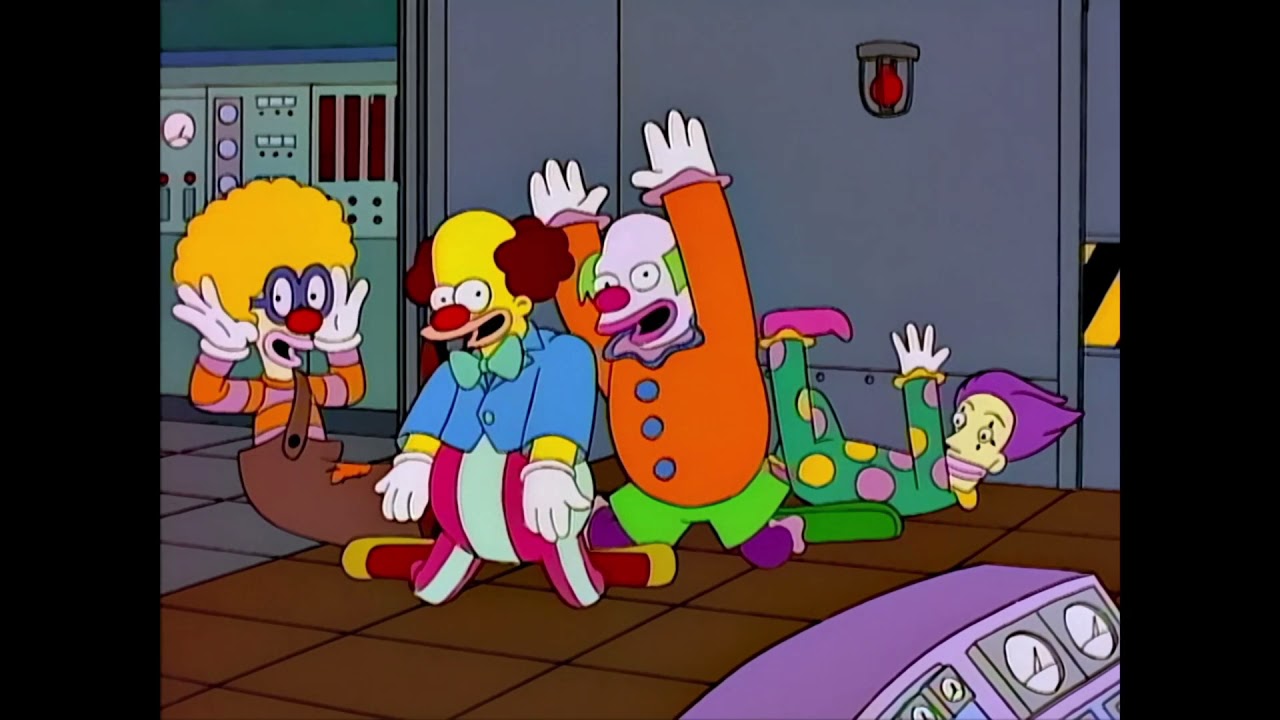 The Simpsons - Clowns are funny - YouTube