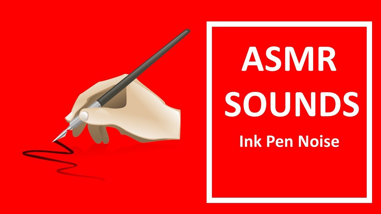 ASMR Ink Pen Noise (No Talking - Only Sound) - YouTube