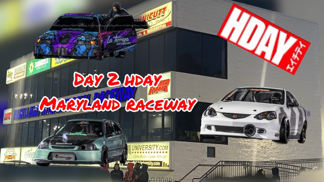 Dia 2 del evento Honda Day en Maryland Raceway - YouTube