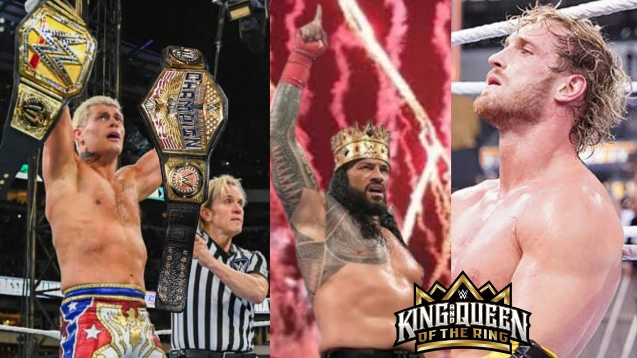 WWE King Of The Ring WINNERS SURPRISES & Full Results|Roman Reigns ...