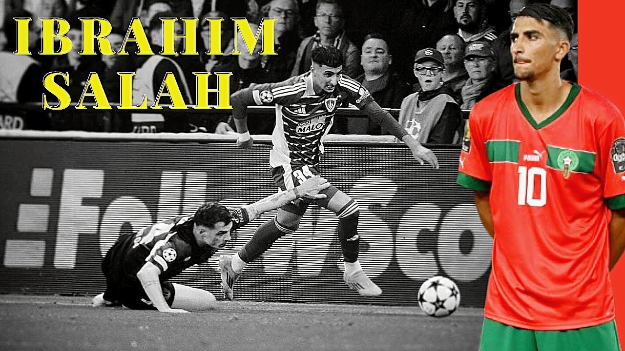 إبراهيم صلاح لاعب بمهاراته استثنائية _ ibrahim salah - YouTube