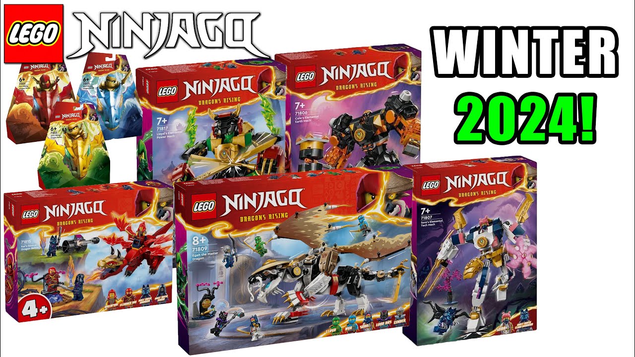 LEGO NINJAGO 2024 WINTER WAVE DISCUSION! - YouTube