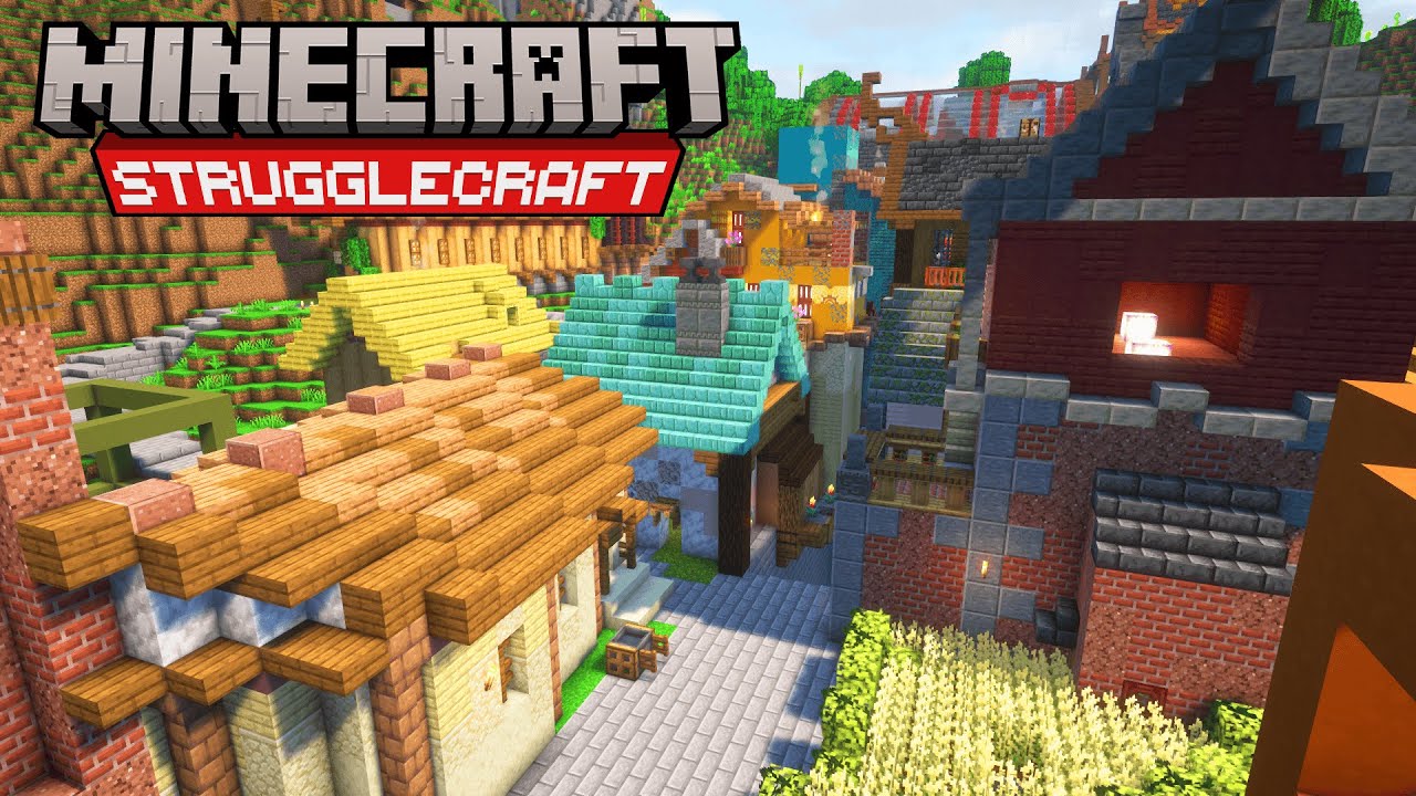 Making a Resin CREAKING FARM | StruggleCraft SMP | - YouTube