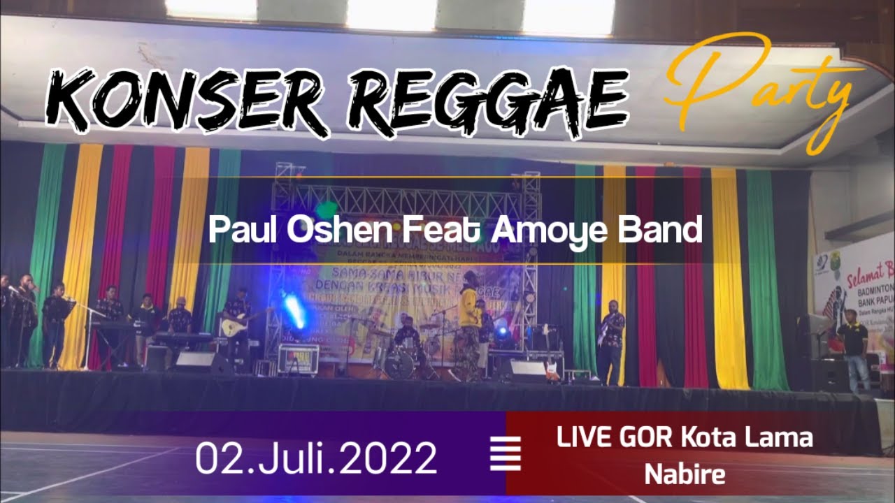 Paul Oshen Feat Amoye Band Hibur Kota Nabire_02 Juli 2022 - YouTube