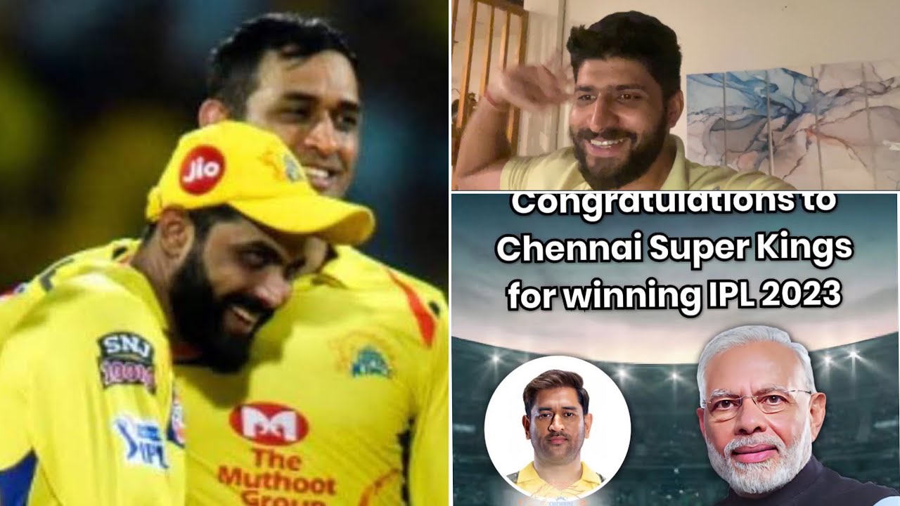 Modi Ji congratulates MS Dhoni and Team for winning IPL 2023 | Chetan ...