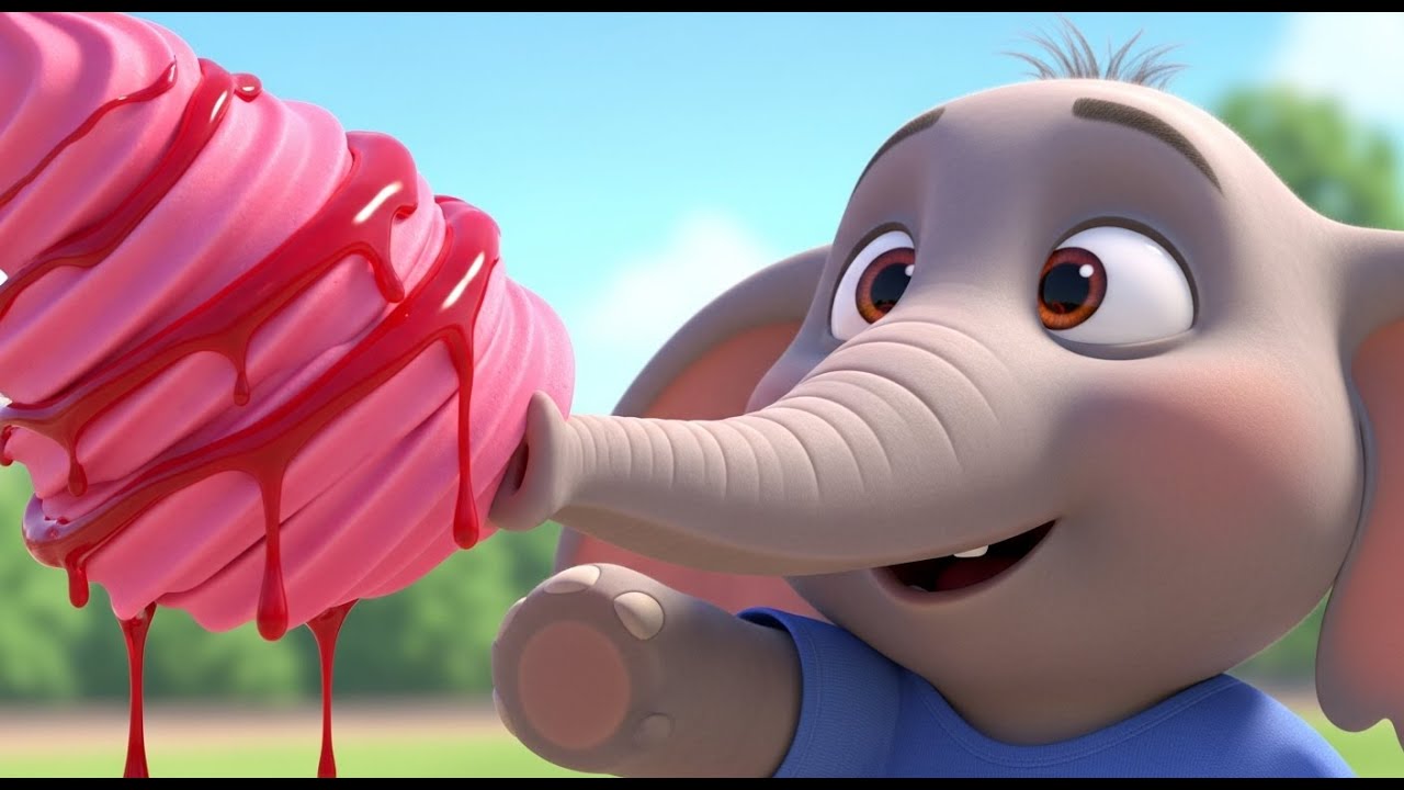 El elefante que pidió helado | Canción Infantil y Rima para Niños - YouTube