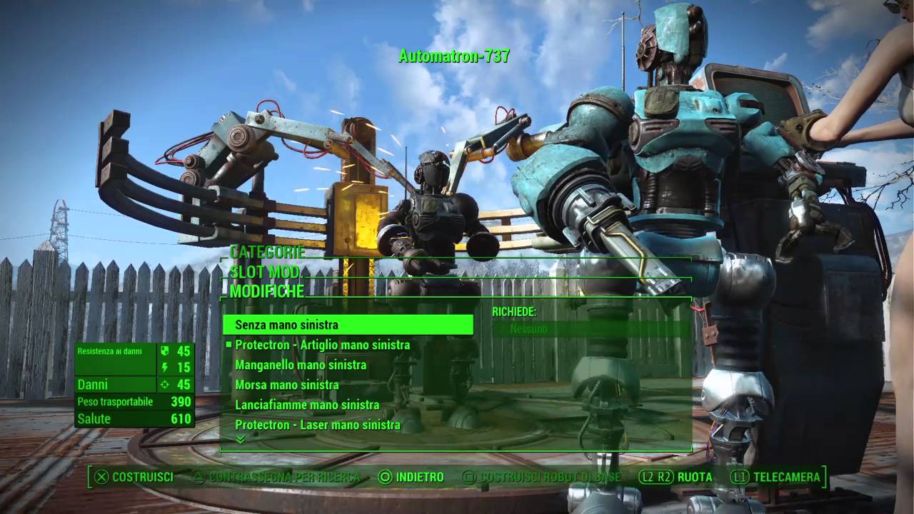Fallout 4 DLC Automatron - Costruire un Assaultron D.O.C. - YouTube