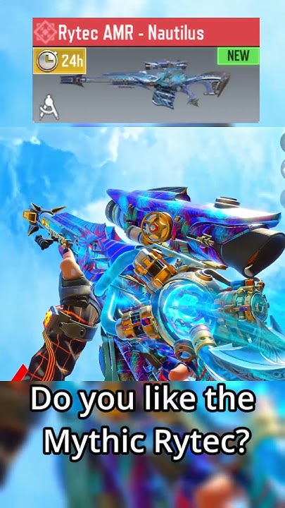 Mythic Rytec AMR Nautilus with ALL Camos in CoD Mobile! - YouTube