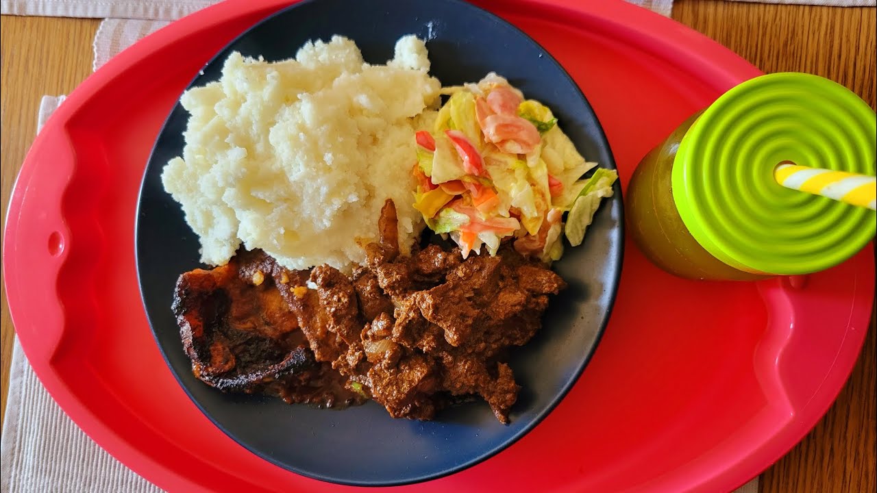 HOW TO COOK PAP AND BEEF LIVER - YouTube