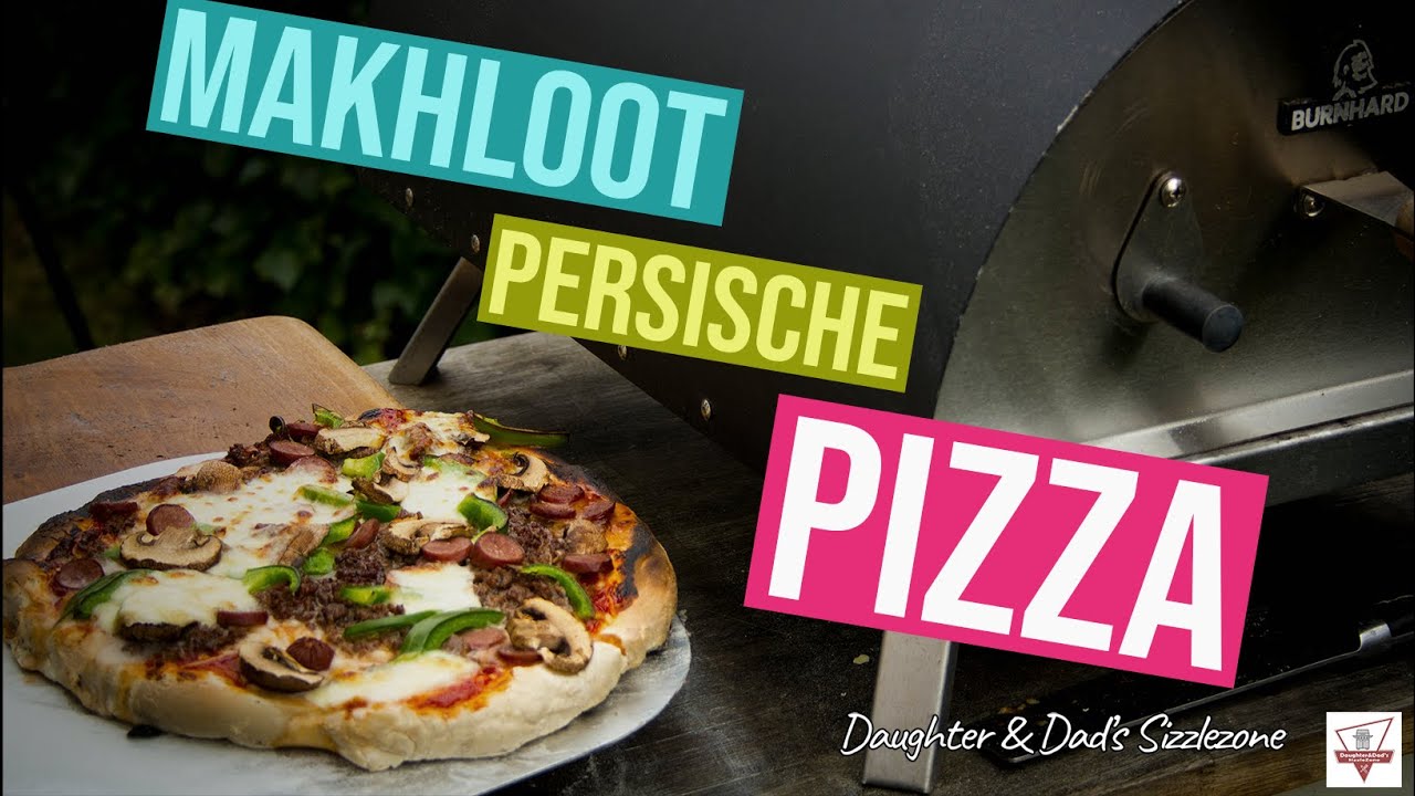 Makhloot Persische Pizza aus dem Pizzaofen - Pizza Selber Machen ...