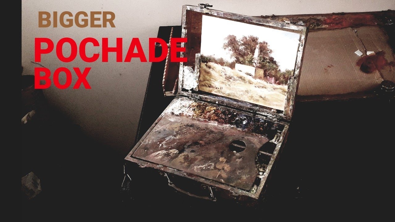 Pochade Box | Plein air Painting | DIY Pochade Box | Homemade Plein-air ...