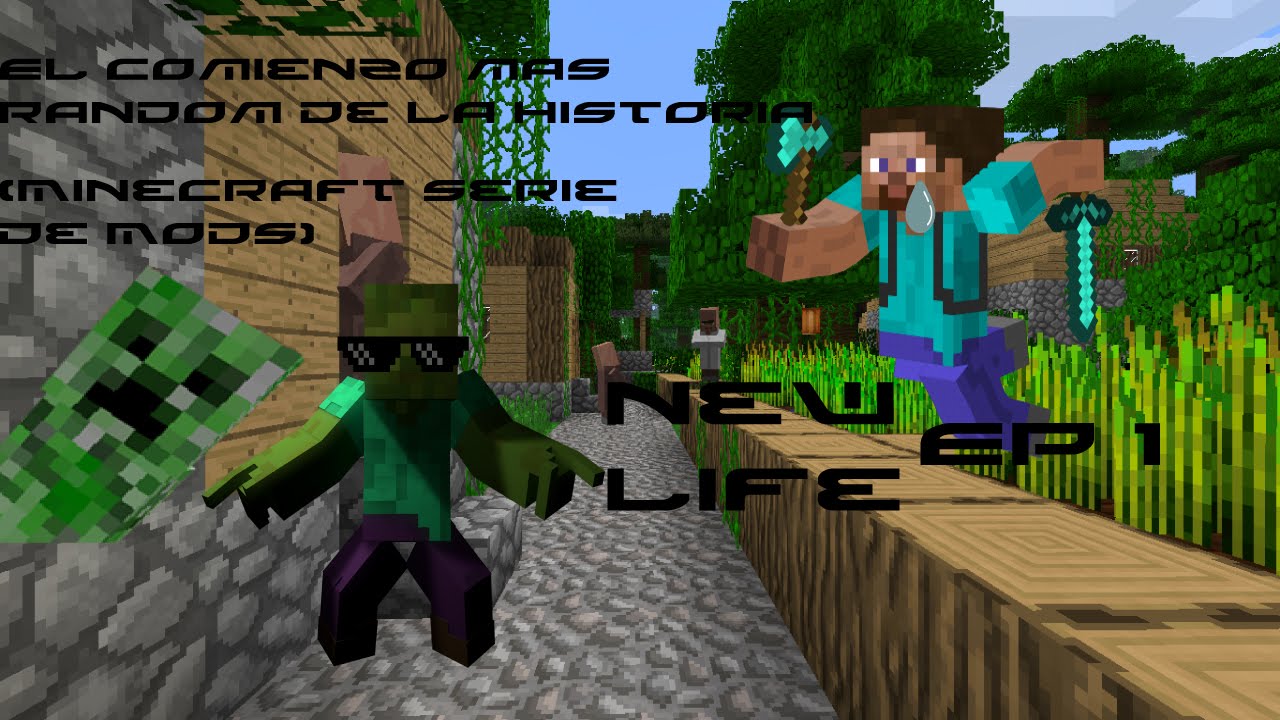 El Calabozo Malo. New Life Ep 1 (Minecraft Serie de Mods) - YouTube