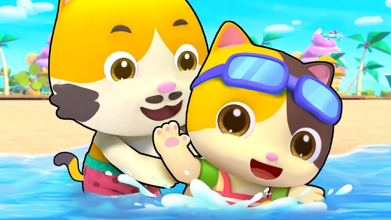 Swimming Song | Bath Song, Playground Song, Colors Song | Kids Songs ...