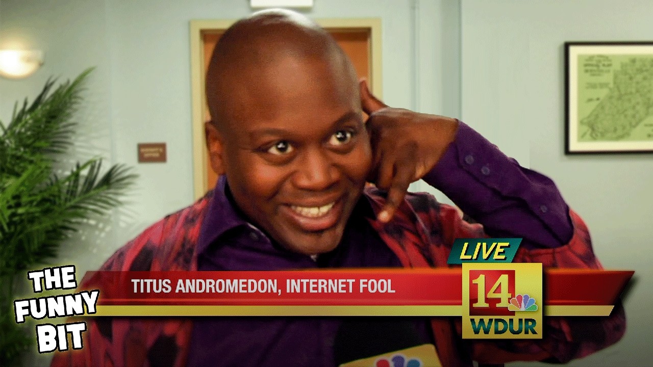 Titus being the most ICONIC character on Unbreakable Kimmy Schmidt | The Funny Bit - YouTube