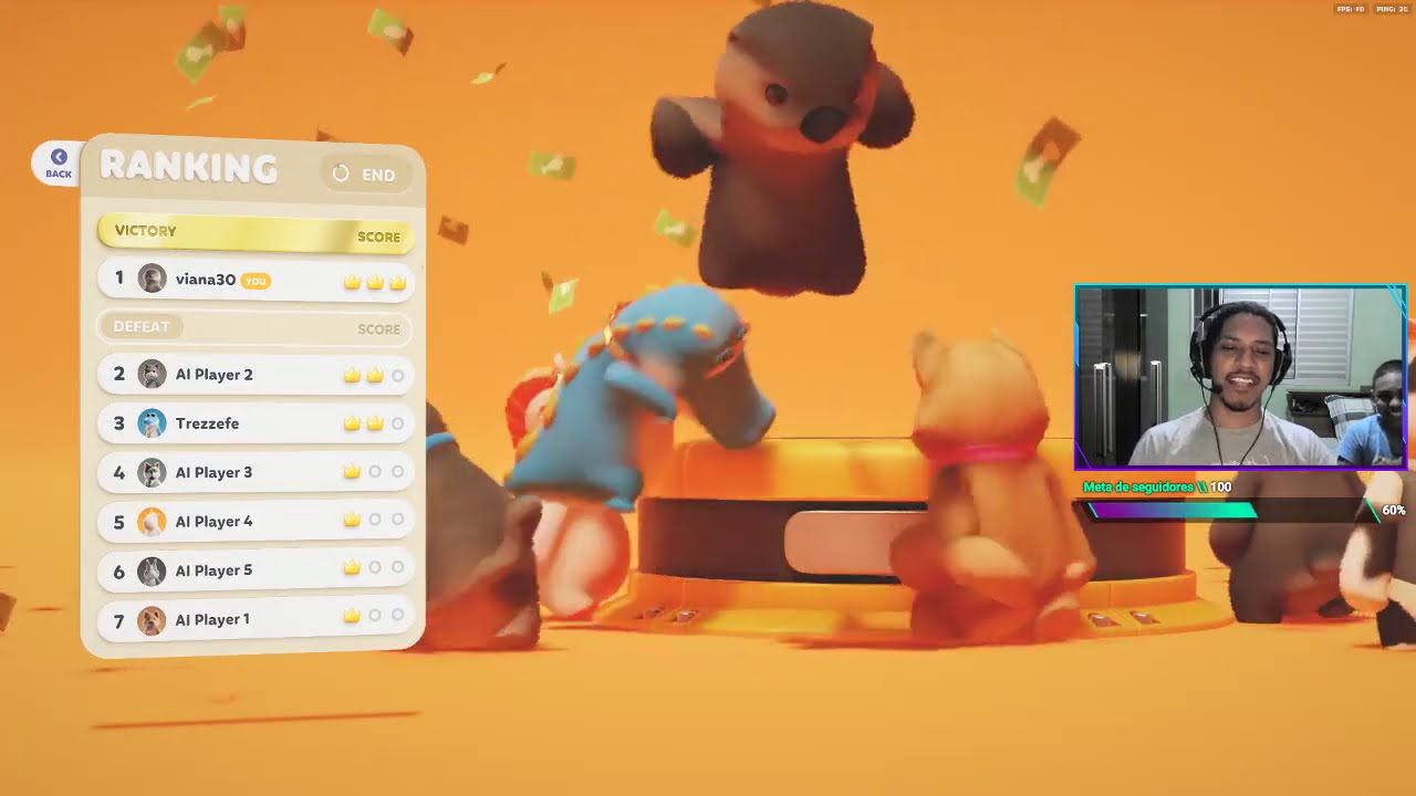 Gang beasts só que de animais - Party Animals - YouTube