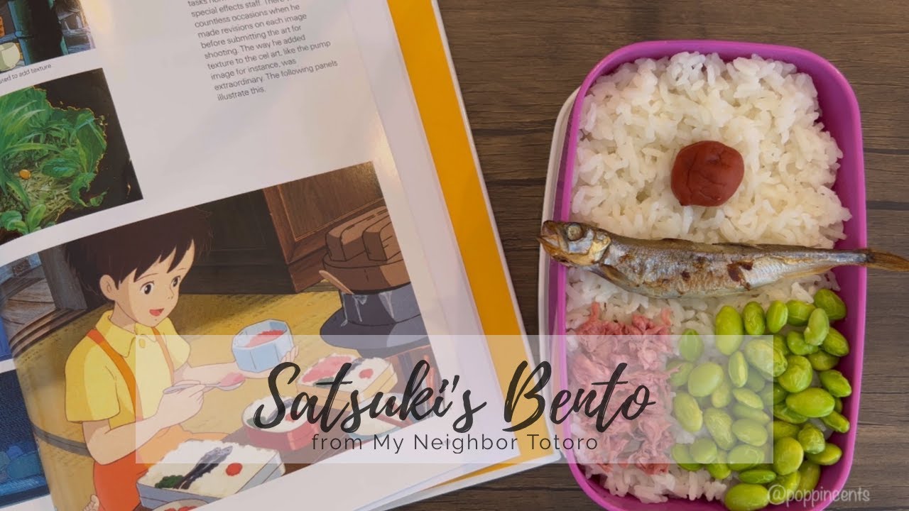 Satsuki's Bento from My neighbor Totoro | DIY Anime Food | さつきのお弁当 ...