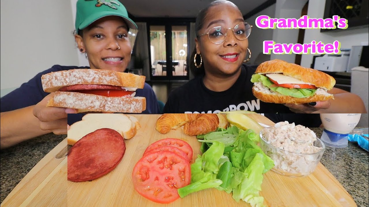 EATING OUR GRANDMAS FAVORITE SANDWICHES FOR THE FIRST TIME! - YouTube