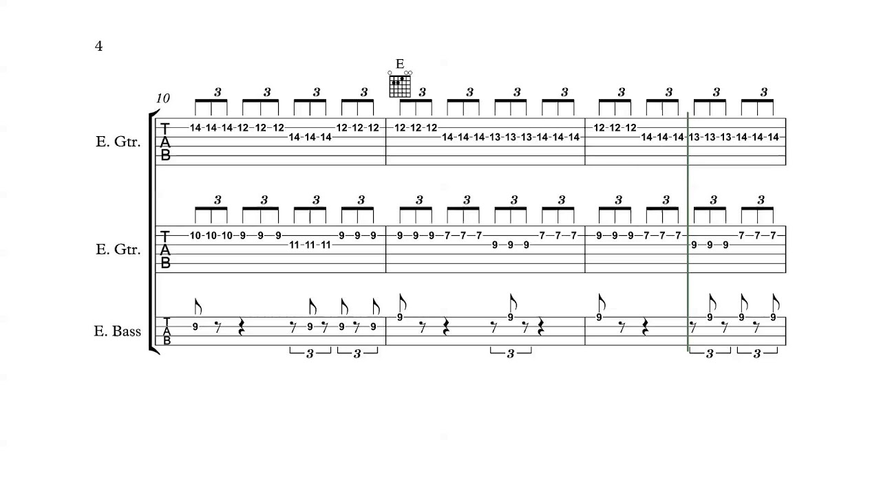 Bionic Commando - Neutral Zones - Guitar/Bass Tabs + Chords - YouTube