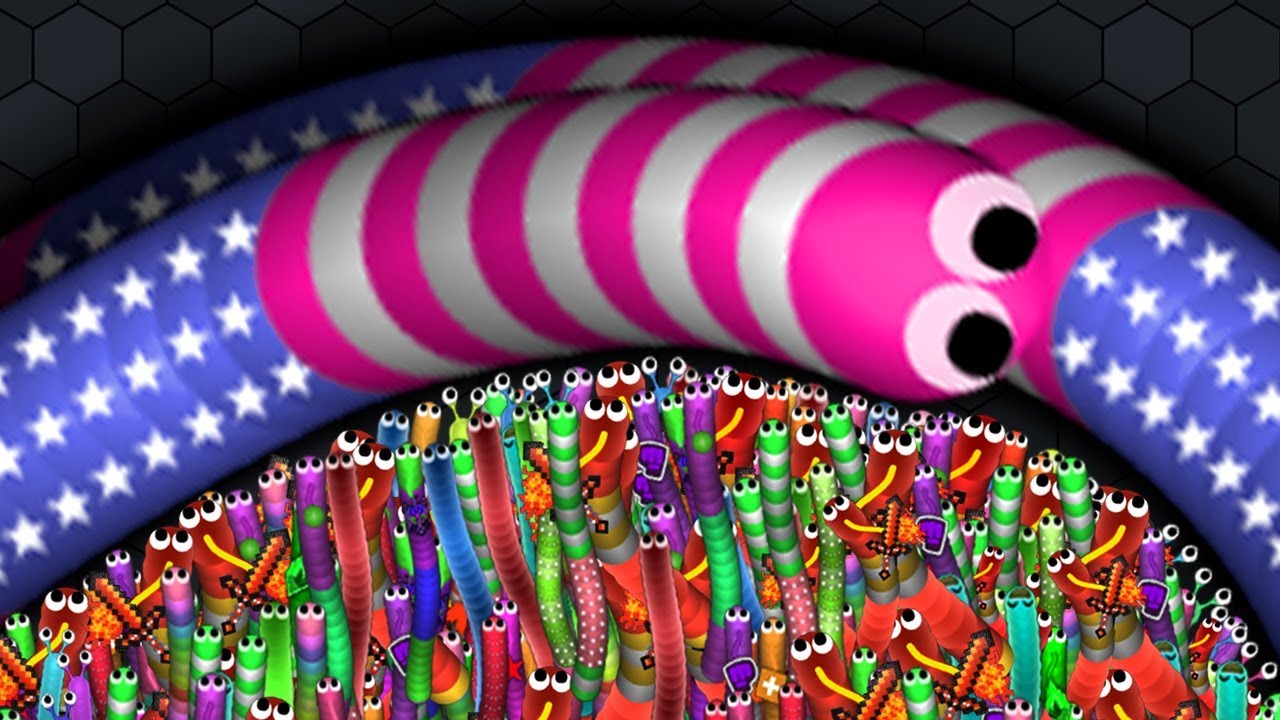 Slither.io 001 Strong Bad Snake Skin Hack? vs. 72227 Snakes Epic ...