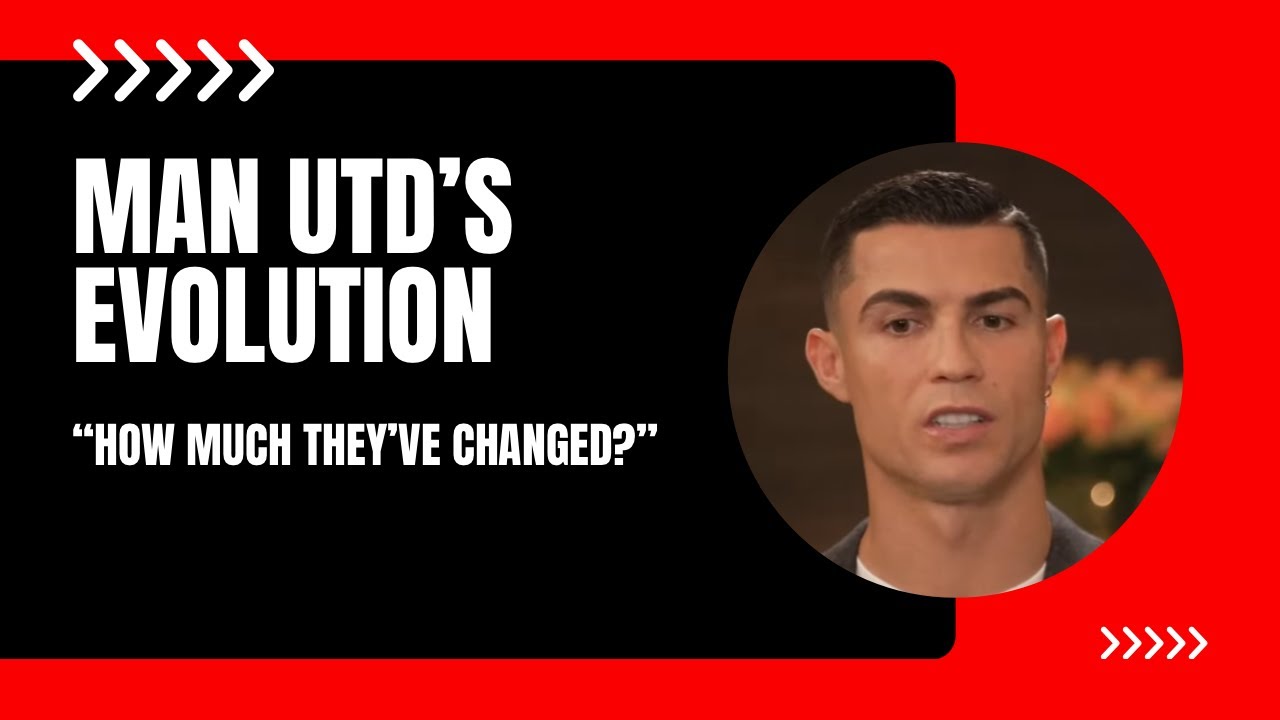 Cristiano Ronaldo - The Evolution of Manchester United - YouTube