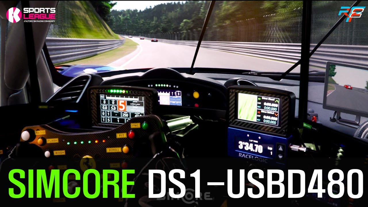 SIMCORE DS1 - 4.3" (Data Display Unit)_DDU - YouTube