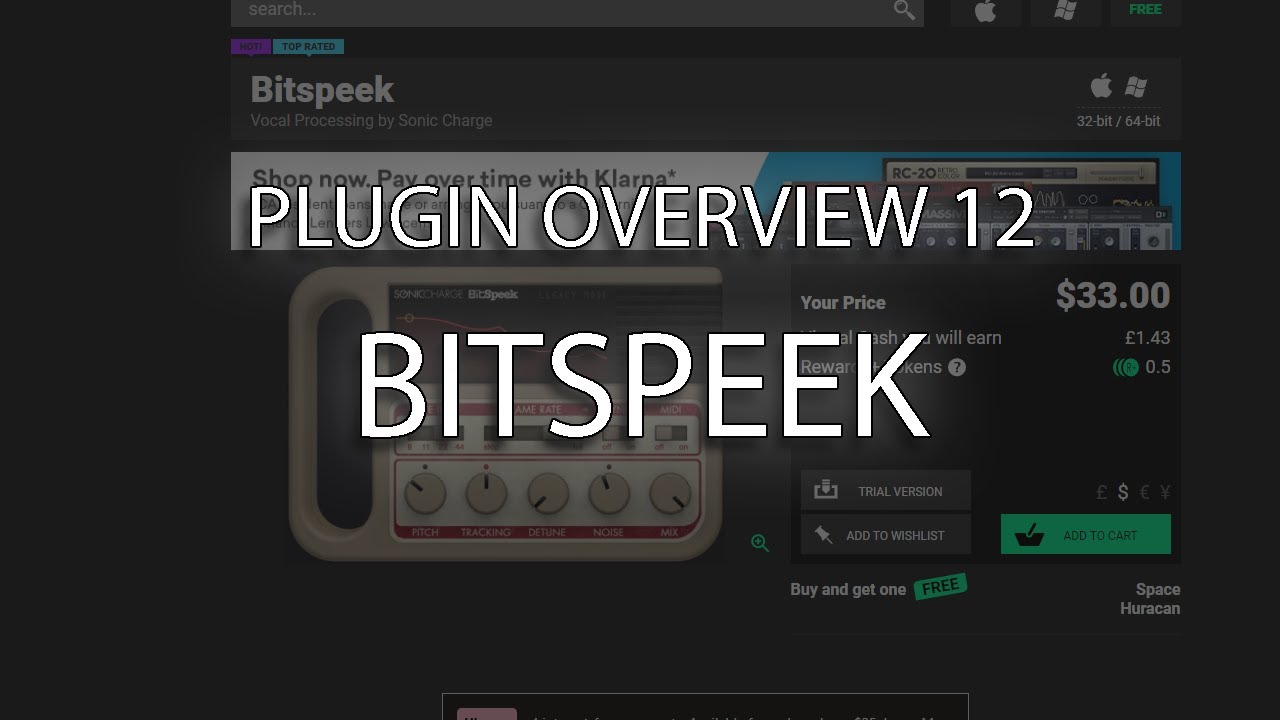 Plugin Overview 12: SonicCharge BitSpeek - YouTube