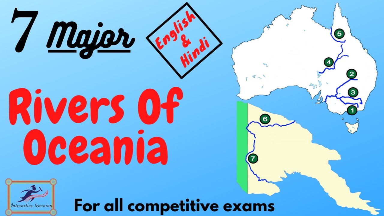 Major Rivers Of Oceania (Hindi & English) - YouTube
