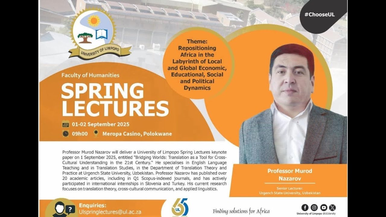 SPRING LECTURES 2025 | DAY 1 - YouTube