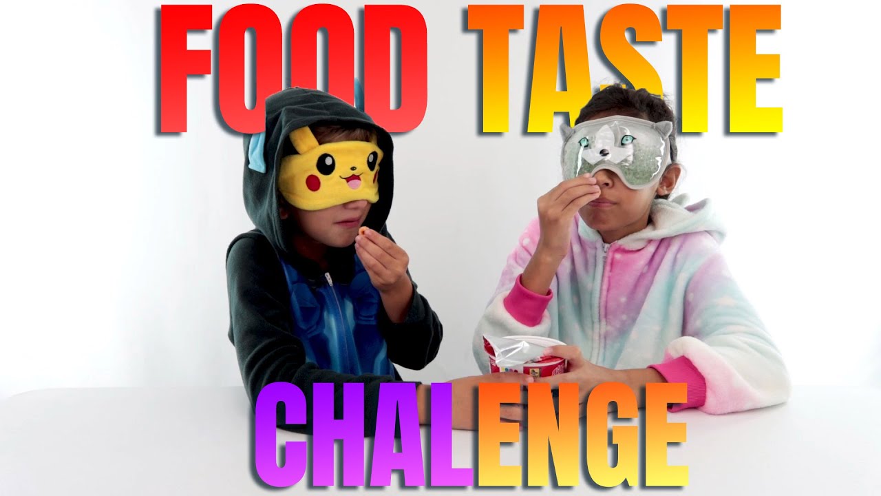 Kids Play Food Taste Challenge - YouTube