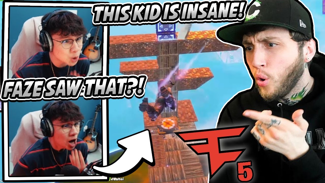 Streamer FREAKS OUT After FaZe Clan NOTICED Him For The #FaZe5 ...