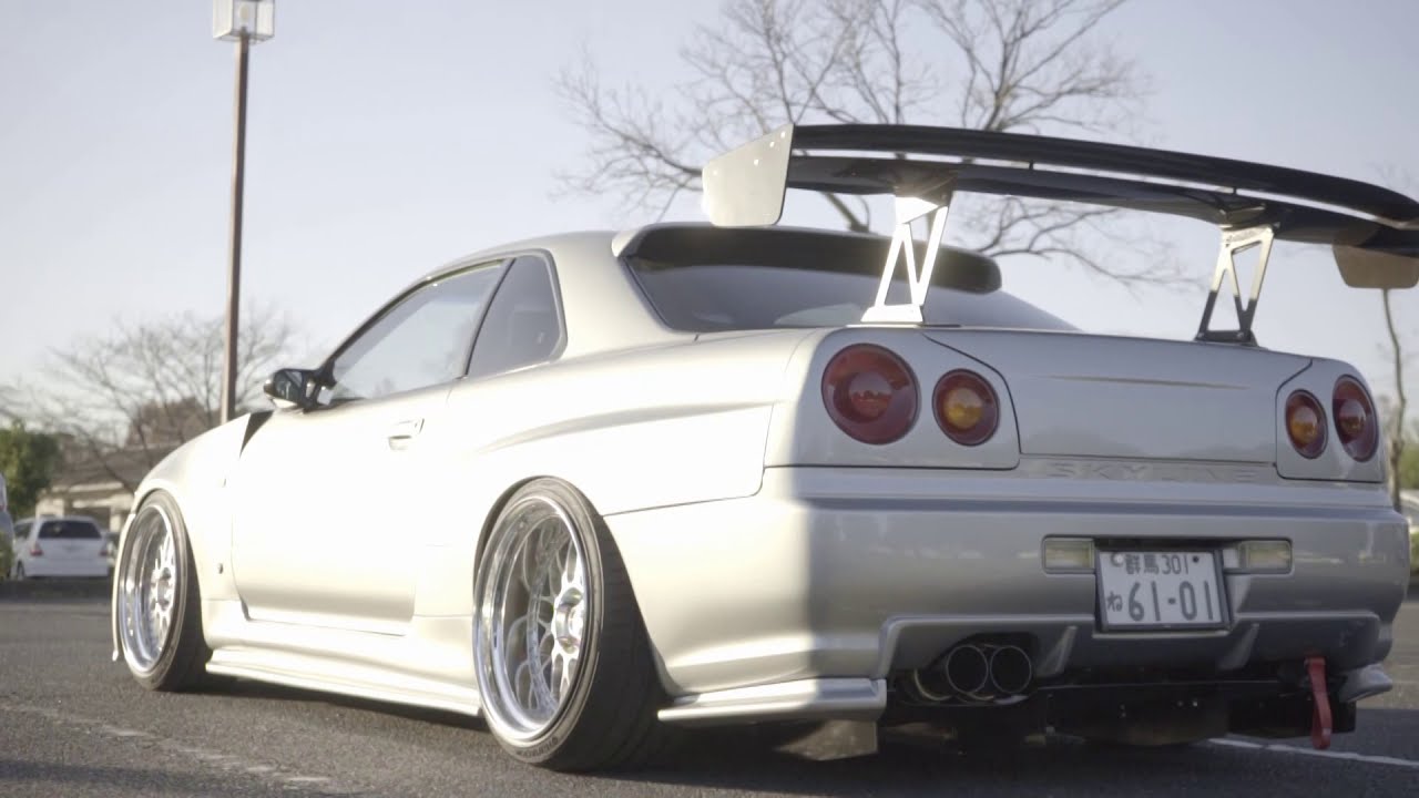 R34 ER34 見てかっこいい走って楽しい、それがスカイライン。 - YouTube