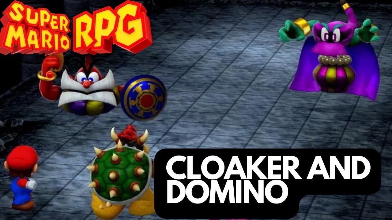 Super Mario RPG Remake: Cloaker and Domino Boss Fight - YouTube