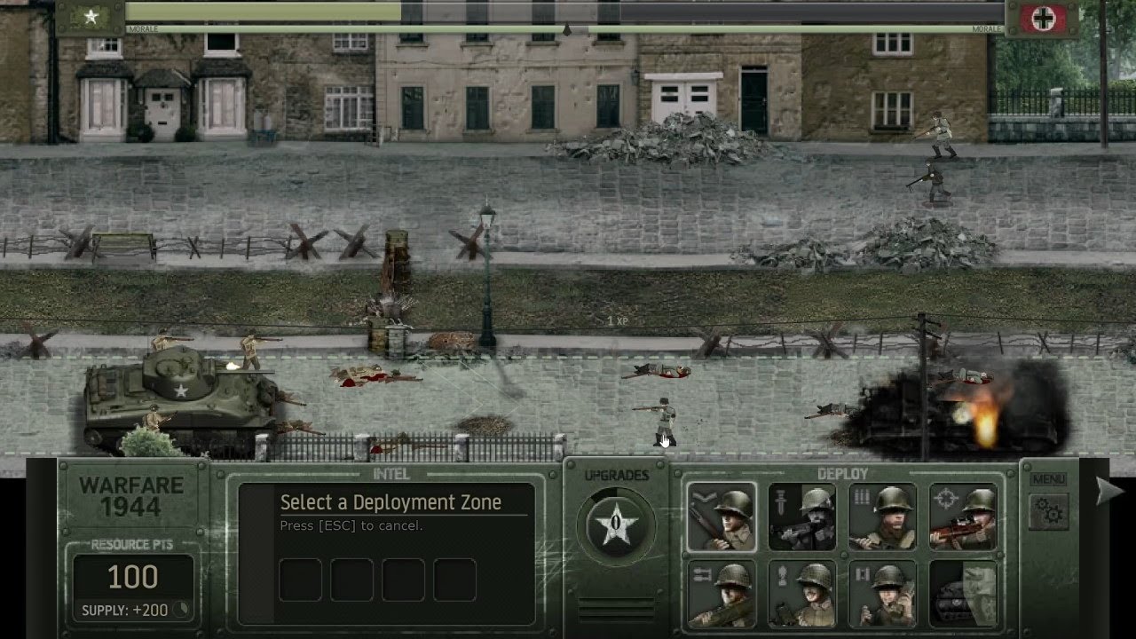 Warfare 1944 Flash Game Both Campaigns Playthrough YouTube
