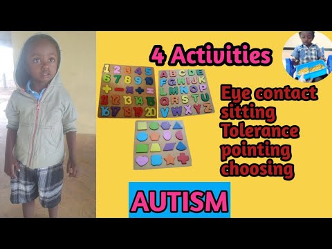How to improve eye contact ,Sitting tolerance,pointing,choosing in ...