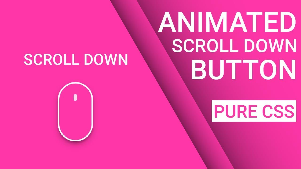 Scroll Down Animation Indicator Using Html And Css Cascading Style 6925