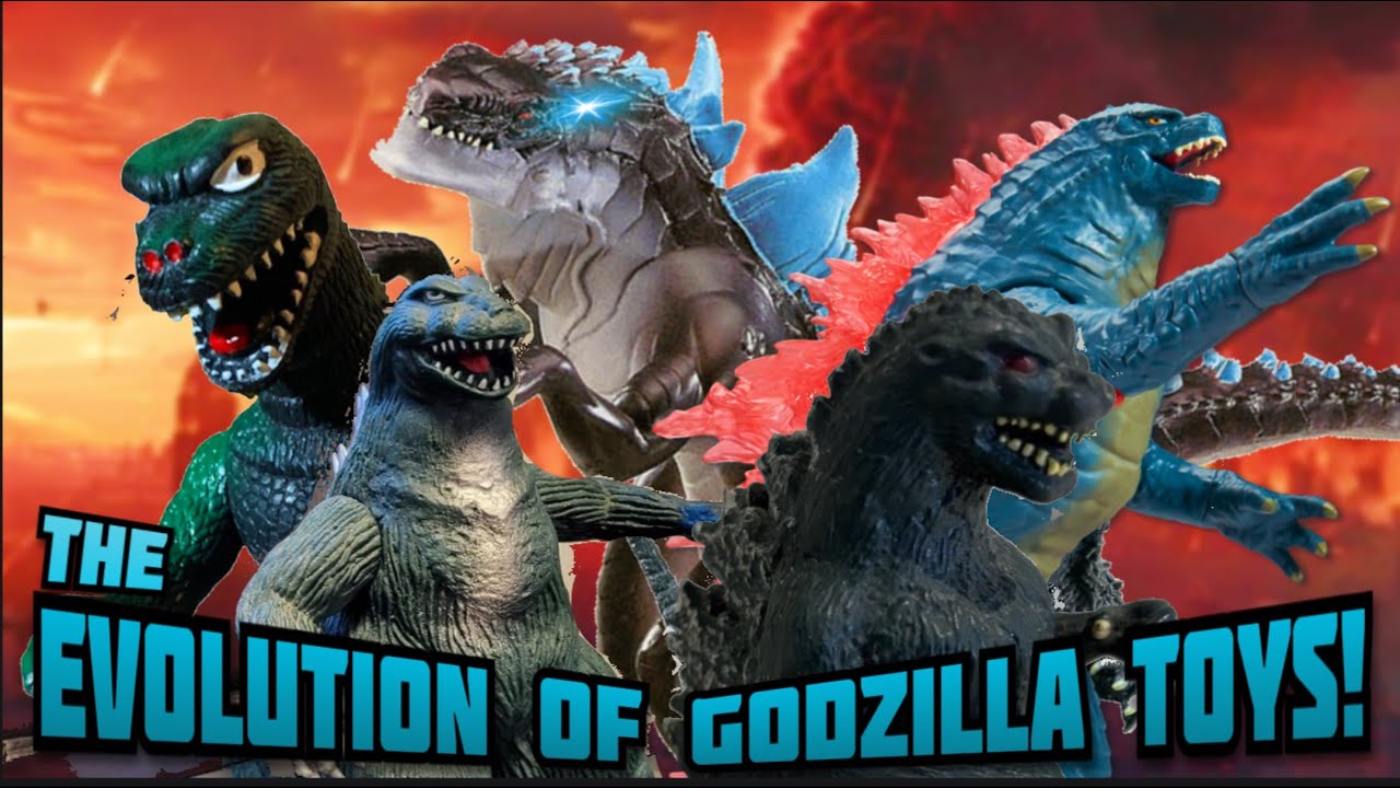The Evolution of Godzilla Toys - YouTube