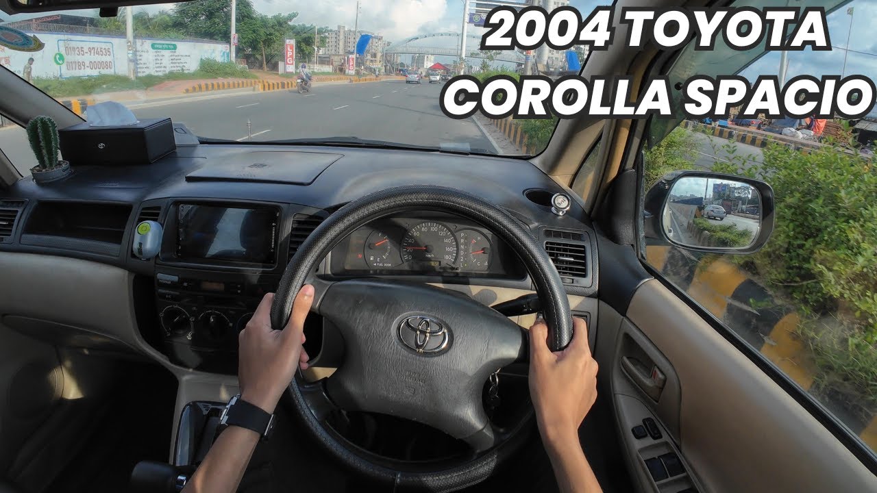 2004 Toyota Corolla Spacio - Driving Impressions (POV) - YouTube