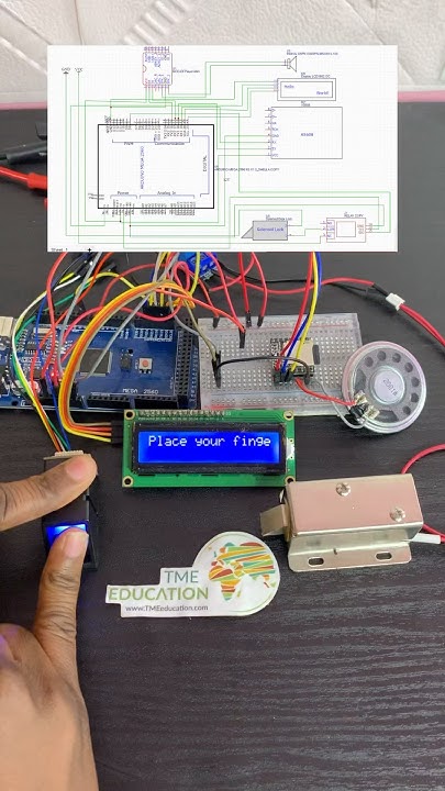 Door Lock control with Audio Alert using Arduino, FingerPrint Sensor & DFplayer Mini # ...