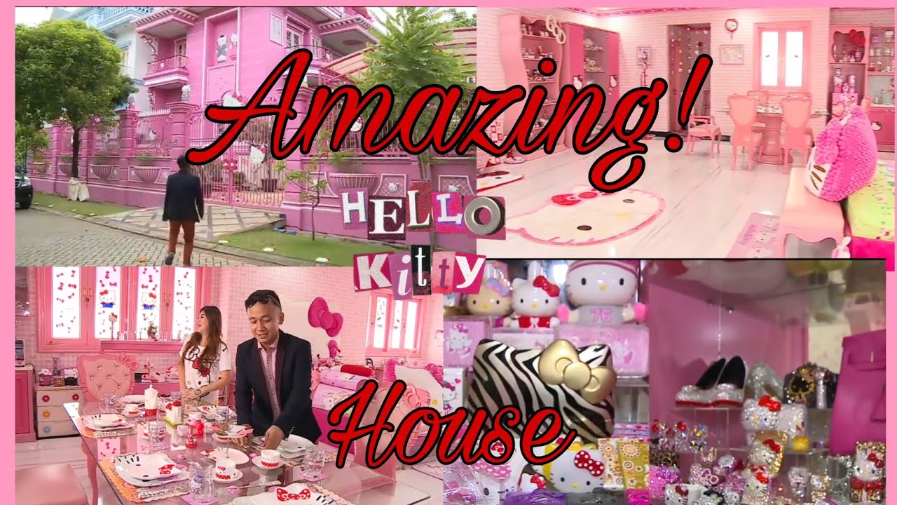 MOST POPULAR AND BEAUTIFUL HELLO KITTY HOUSE - YouTube