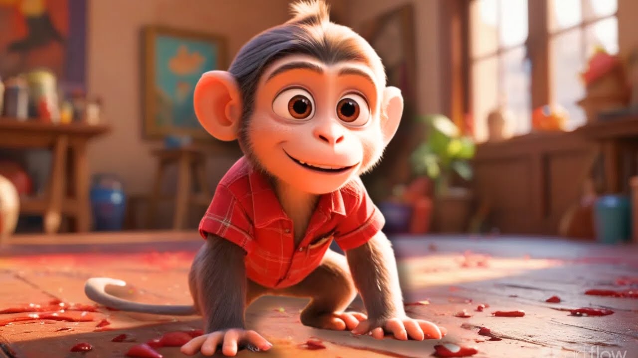 Curious George and the Missing Paintings | Animated | Kids Learning ...