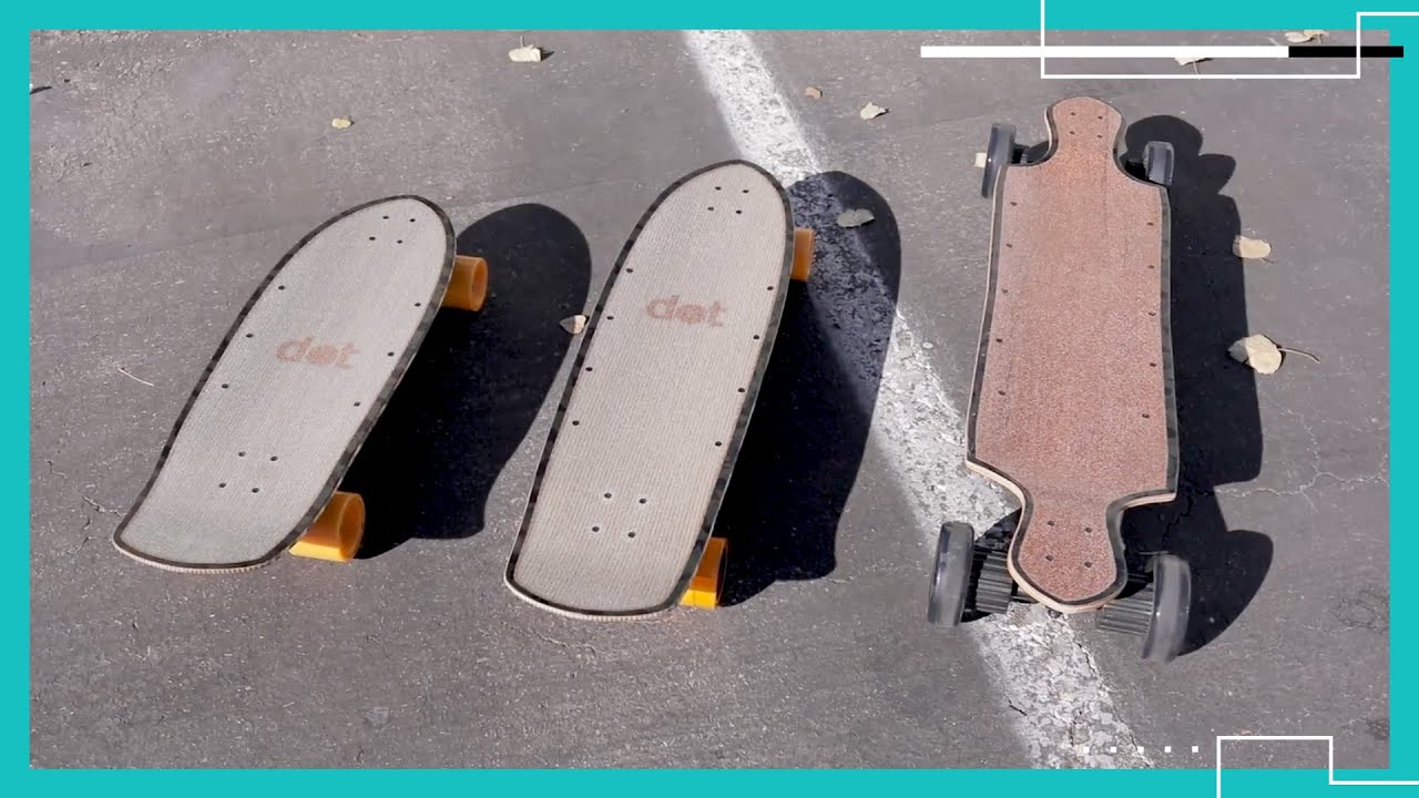 dot Boards modular electric skateboard - YouTube