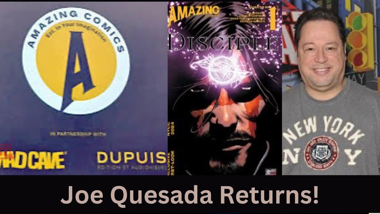 Joe Quesada talks Amazing Comics! #joequesada #madcave #comics - YouTube