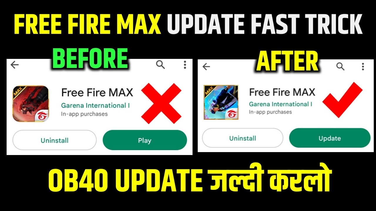 FREE FIRE MAX UPDATE KAISE KAREN| FF MAX/ FREE FIRE MAX UPDATE OPTION ...
