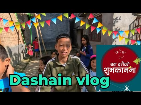 Dashain vlog || Dashain 2080 || changa vlog || Happy Dashain haita ...