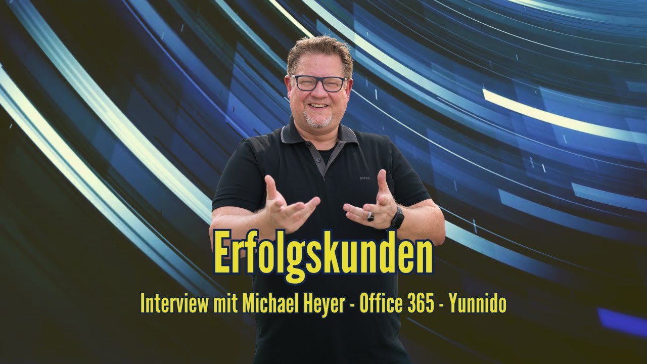 007 Interview Michael Heyer - Microsoft Office 365 Yunnido - YouTube